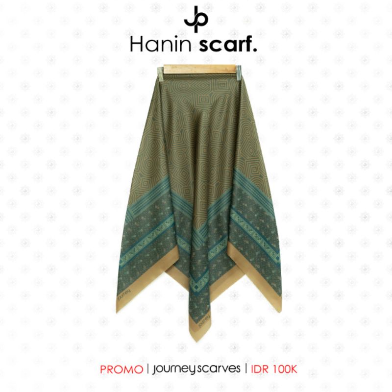 Jual Hijab journey original akiya series motif terbaru hanin scarf ...