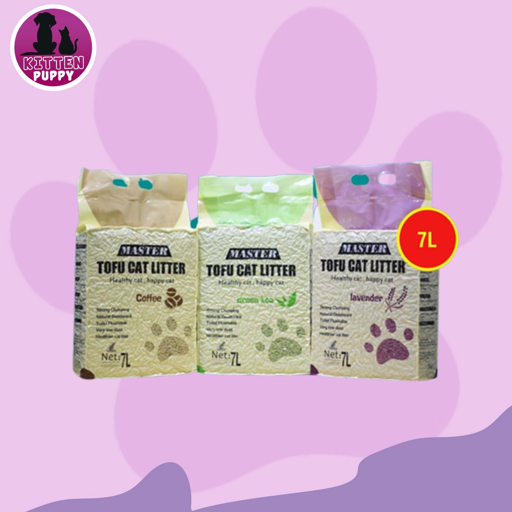 Jual Master Tofu Soya Cat Litter Pasir Gumpal Kucing 7 Litter | Shopee ...