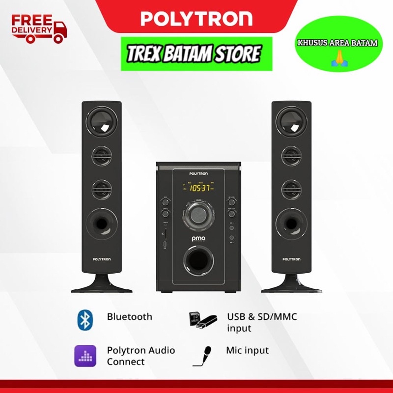 Jual POLYTRON PMA 9526 SPEAKER BLUETOOTH (BATAM) | Shopee Indonesia