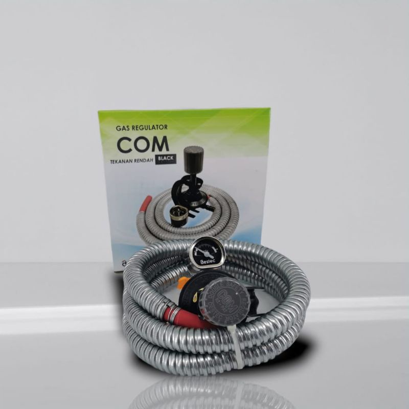 Jual Paket Regulator Gas Meter + Selang Destec COM-U12RMS Tekanan ...