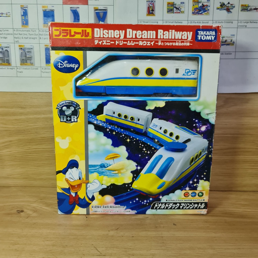 Jual Plarail Disney Dream Railway Donald Duck Marine Shuttle | Shopee ...