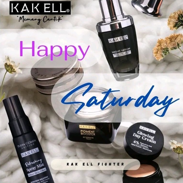 Jual Kak Ell Kakell Set Jeragat 3in1 Mignight Series- Glowing Day Cream ...