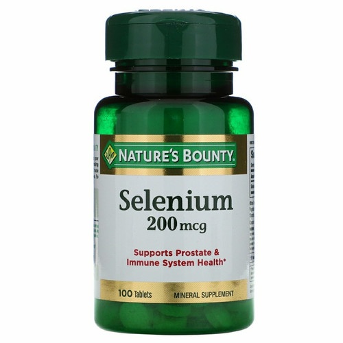 Jual Obat Nature's Bounty Selenium 200 mcg 100 Tab Nature Bounty ...