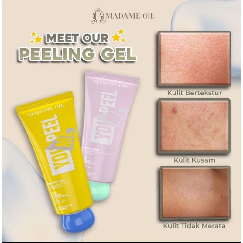 Jual MADAME GIE MADAM YOU PEEL ME PEELING GEL 100g | Shopee Indonesia