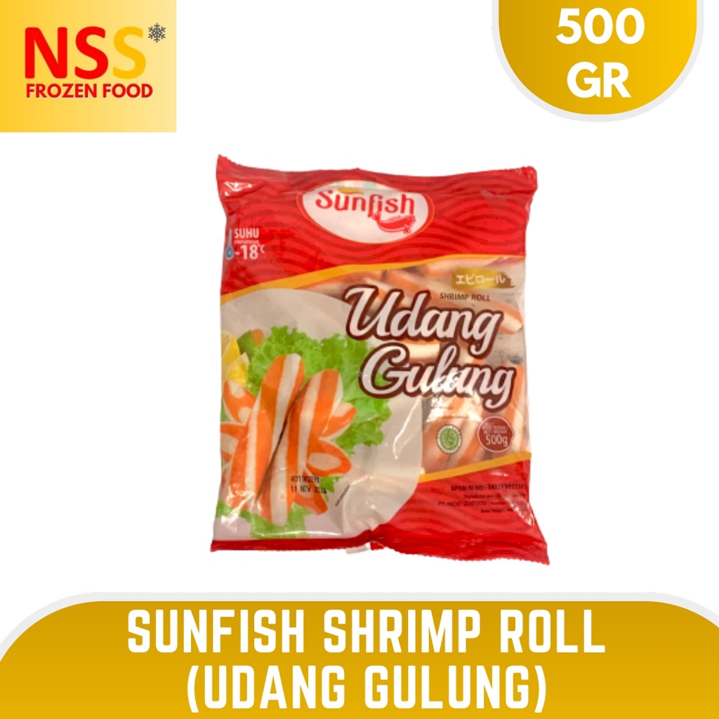 Jual SUNFISH UDANG GULUNG 500 GR | Shopee Indonesia