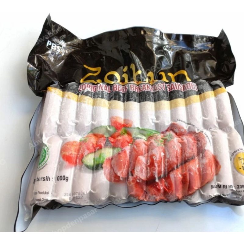 Jual Zaitun Beef Breakfast Sosis 1000Gr | Shopee Indonesia