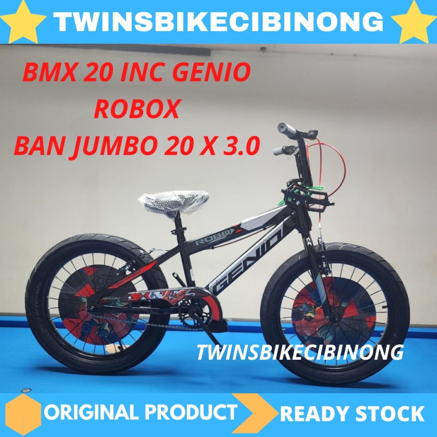 Jual SEPEDA BMX 20 GENIO ROBOX / GX05 | Shopee Indonesia