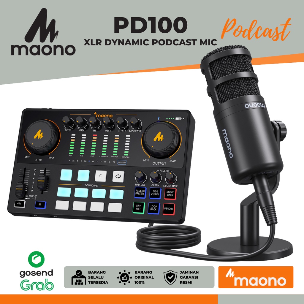 Jual PAKET PODCAST 1 ORANG MAONO E2 + PD100 | COVER LIVE STREAMING ...