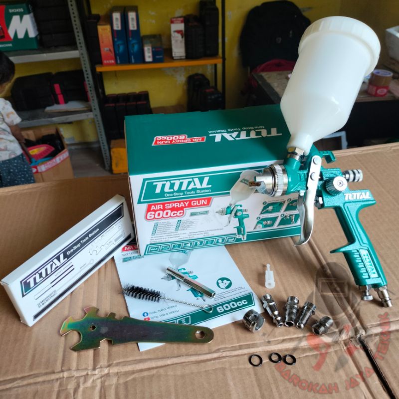 Jual Alat semprot cat / Spray gun HVLP 600 ml Ingco TOTAL TAT10601 ...