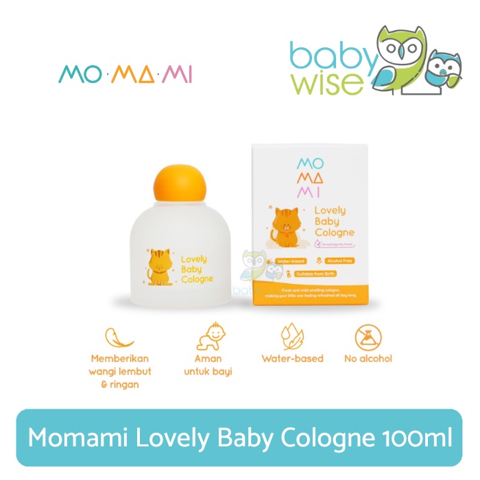 Jual Momami Lovely Baby Cologne 100ml | Shopee Indonesia