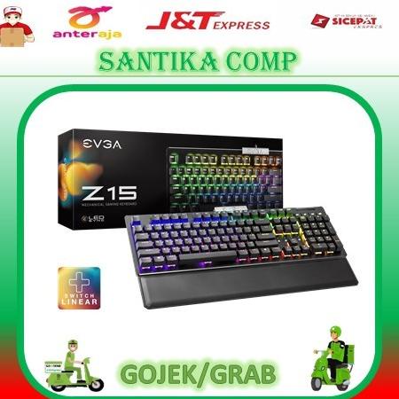 Jual EVGA Z15 RGB MECHANICAL GAMING KEYBOARD BACKLIT LED LINEAR ...
