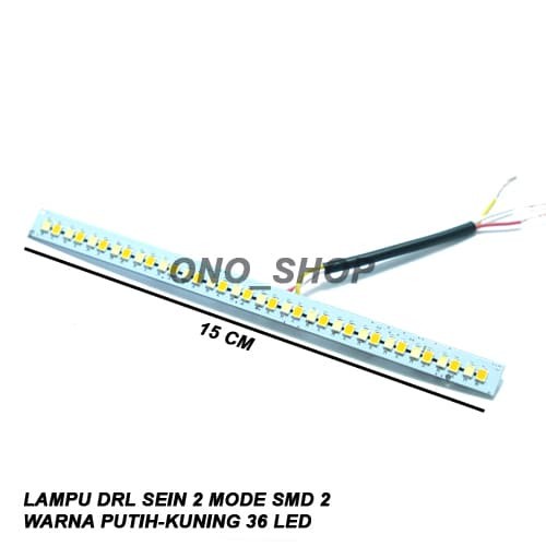 Jual Lampu DRL Sein 2 Mode SMD 2 Warna Putih-Kuning 36 Led onosh00 Segera Beli | Shopee Indonesia