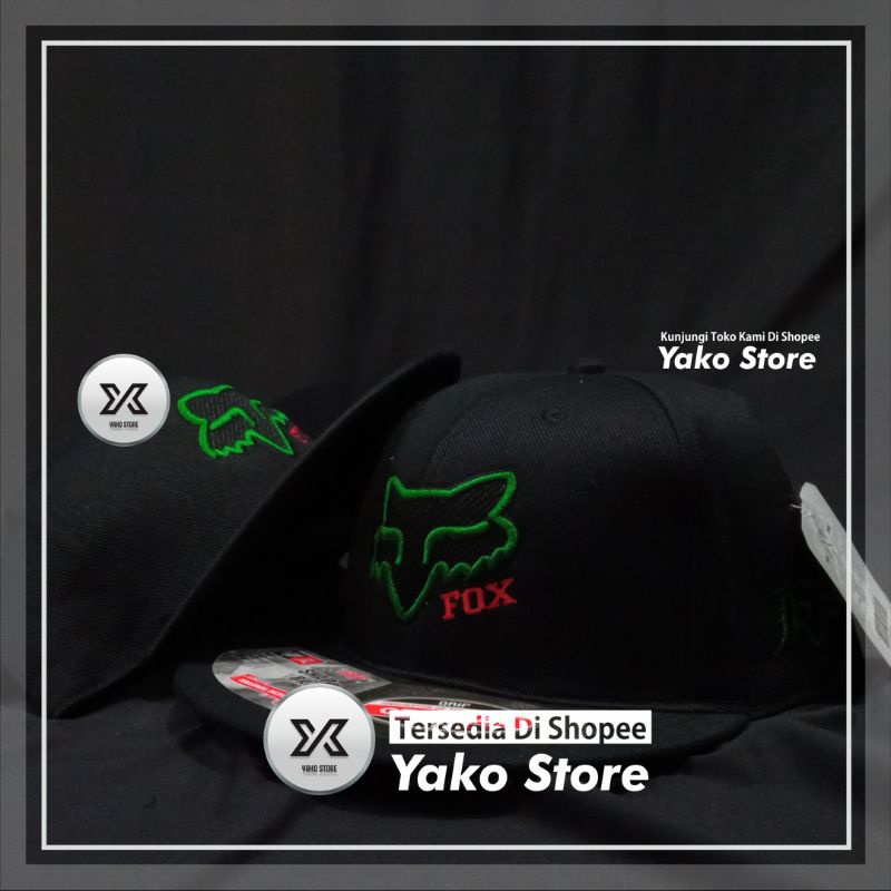 Jual TOPI LOGO FOX IJO/ 192/ TOPI SNAPBACK/ TOPI RACING/ TOPI HIPHOP ...