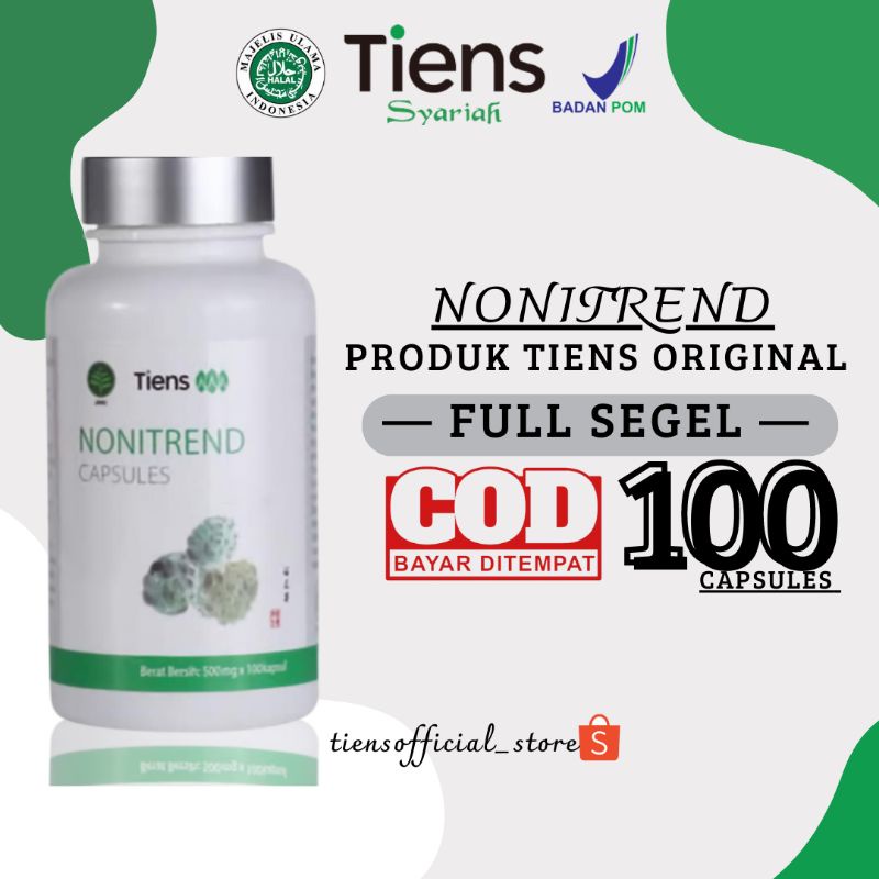 Jual Tiens Nonitrend Original | Obat Berhenti Meroko | Kolestrol ...