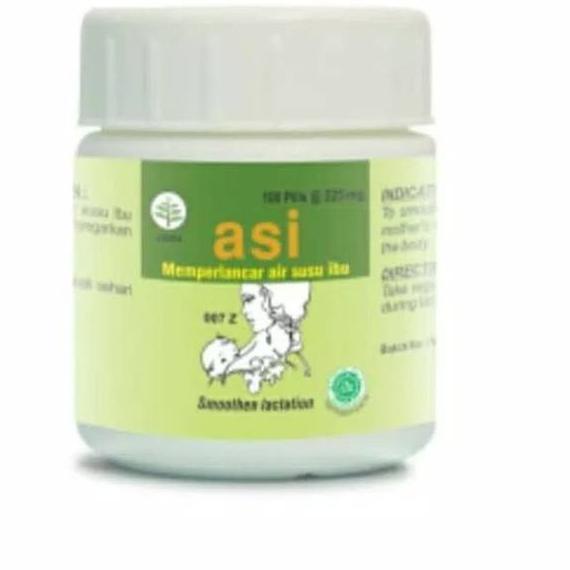 Jual Stok Baru Asi 100 pill - untuk melancarkan air susu ibu ( ASI ...