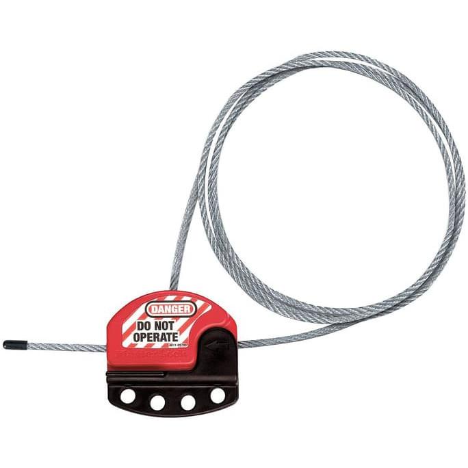 Jual Master Lock S806 Adjustable Cable Lock Outs | Shopee Indonesia