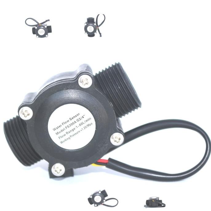 Jual Pom Mini Flow Sensor Hitam Uk 3/4 | Shopee Indonesia