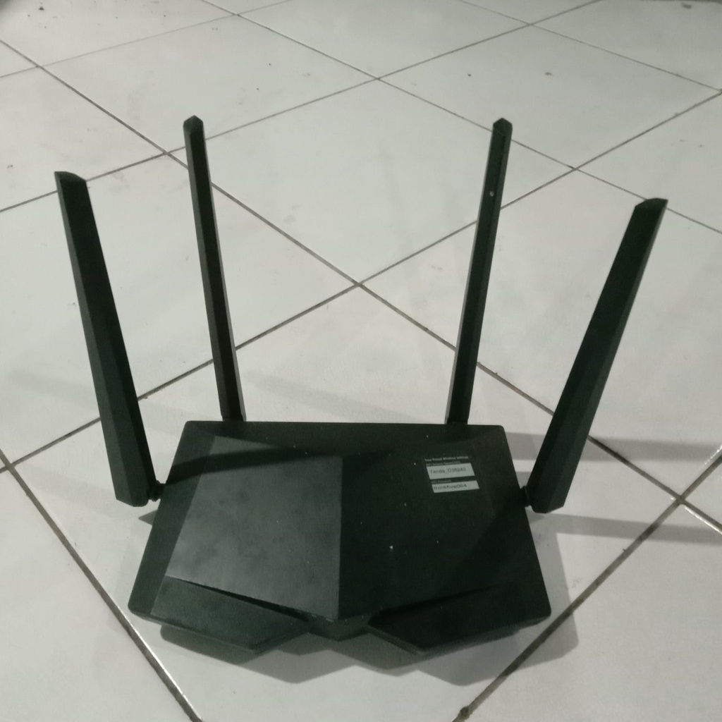 Jual Router WIFI Wireless Tenda AC6 AC1200 MIMO Gigabit Dual Band not Modem - Unit & Adaptor ...