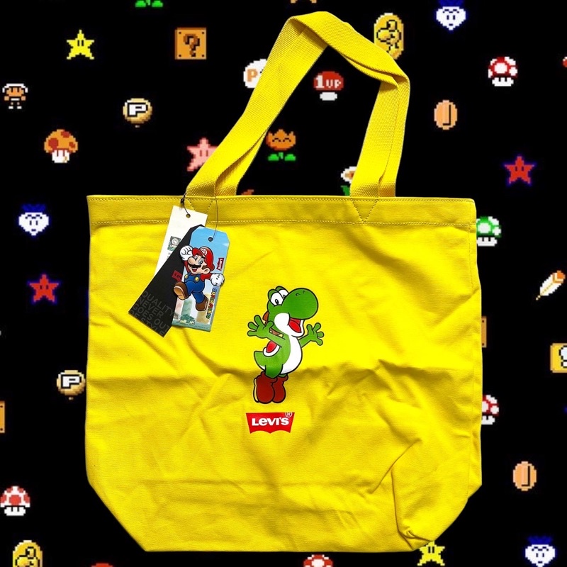 Jual totebag levis x super mario | Shopee Indonesia