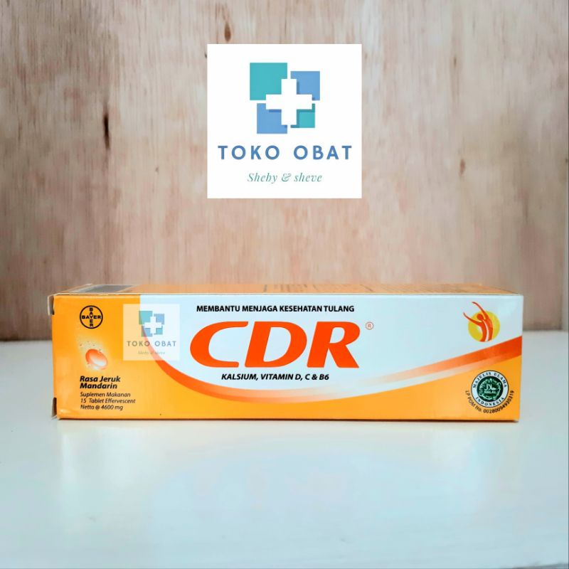 Jual CDR vitamin C 15 tablet | Shopee Indonesia