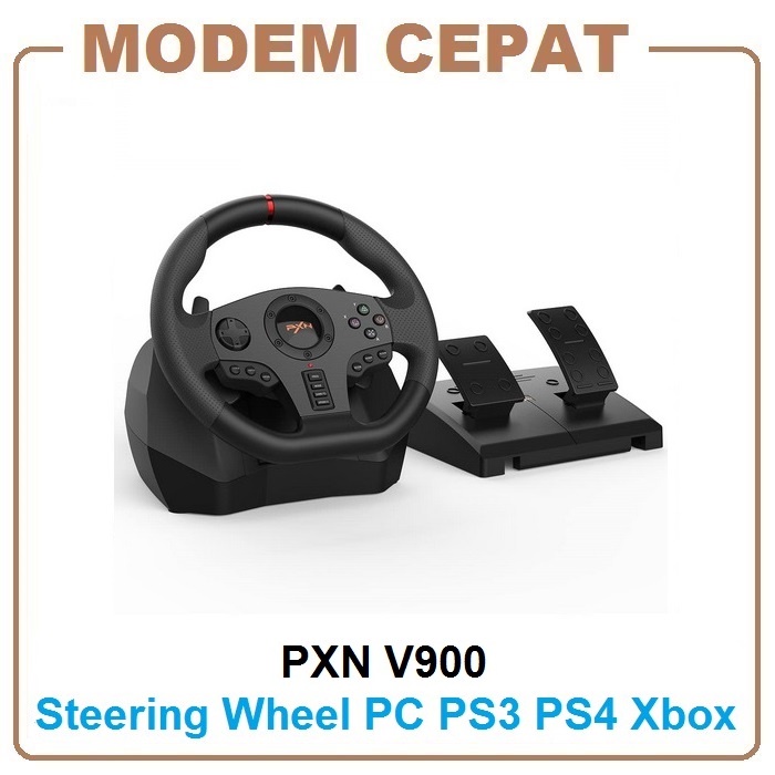 Jual PXN V900 Driving Racing Steering Wheel PC PS3 PS4 Xbox Switch ...
