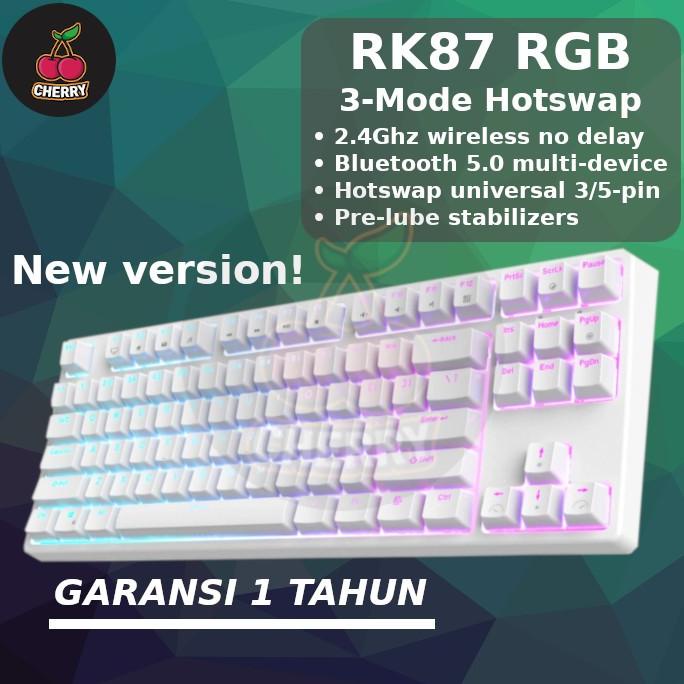 Jual Royal Kludge RK87 / RK987 RGB Wireless Bluetooth Mechanical ...