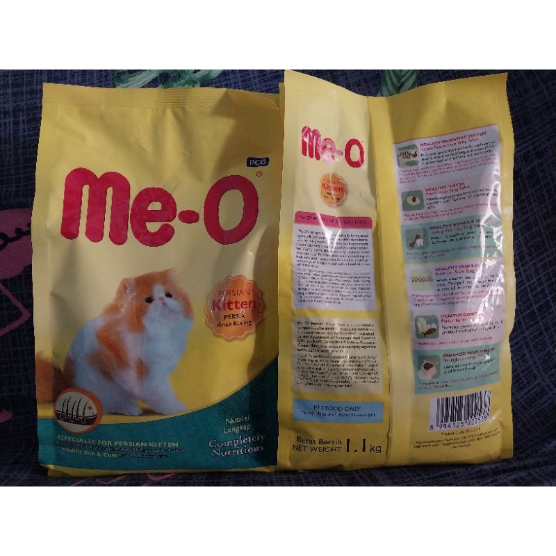 Jual Meo Kitten Persian freshpack 1,1kg | Makanan Kucing Me-O Persian ...