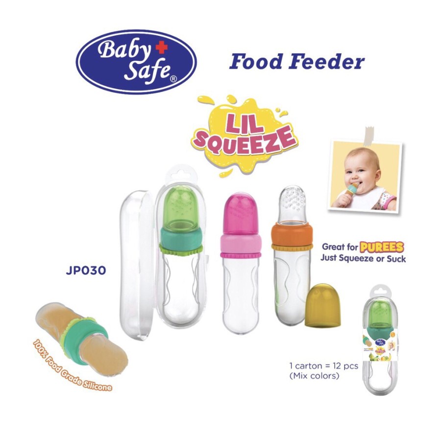 Jual Baby Safe JP029 & JP030 Bottle Spoon Soft Squeeze | Shopee Indonesia