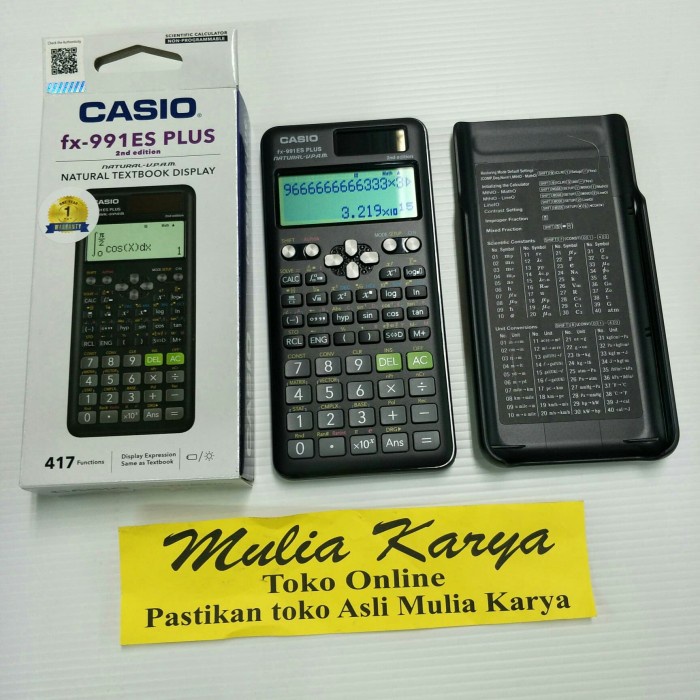 Jual KALKULATOR CASIO FX 991 ES PLUS CALCULATOR SCIENTIFIC #ORIGINAL ...