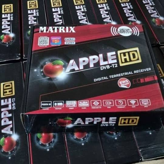 Jual Set Top Box Matrix Apple Merah TV Digital/ STB Digital DVB-T ...