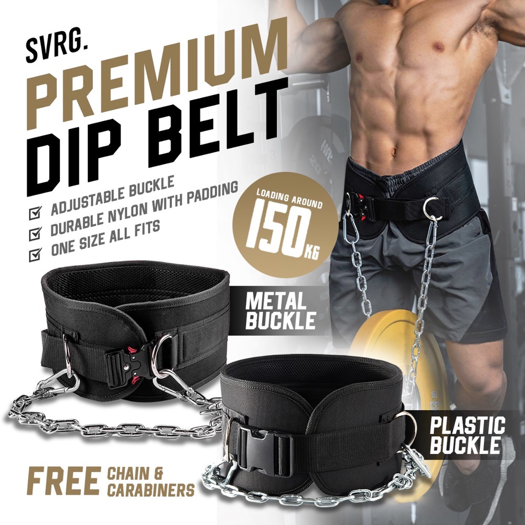 Jual Premium Dip Belt | Pull Up Belt | Gym & Fitness | Sabuk Pull Up ...