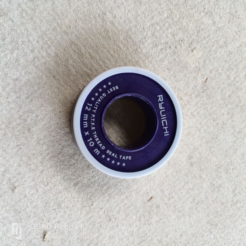 Jual Seal-Tape-Sealtape-Sealtip-Siltip (RYUICHI) 12 mm x 10 mm | Shopee ...