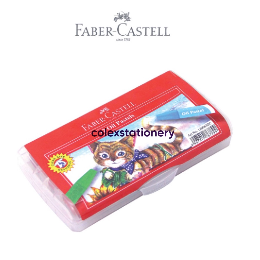 Jual Crayon Anak / Pensil Warna Crayon Oil Pastel Hexagonal Faber ...
