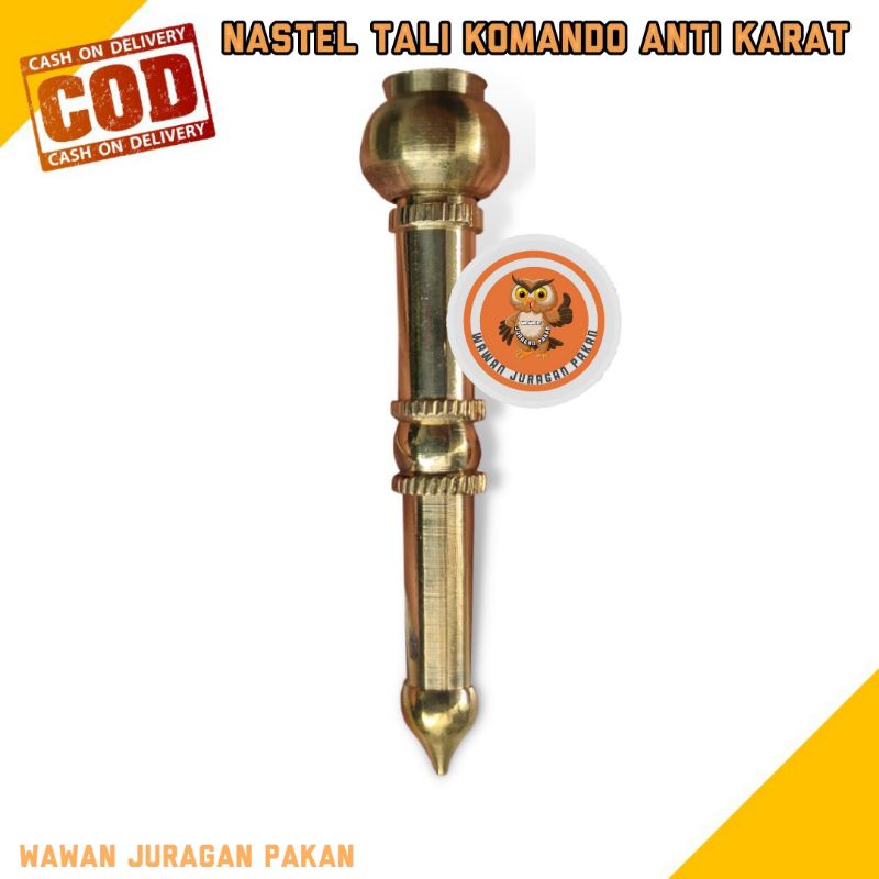 Jual NASTEL NESTEL TALI KOMANDO KUNINGAN LOGAM HALUS ANTI KARAT ...