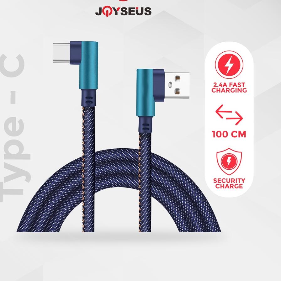 Jual SHOPEE 9.9 Kabel Data/ Cable Data 90 Degree Type-C Type C USB 2.4A ...