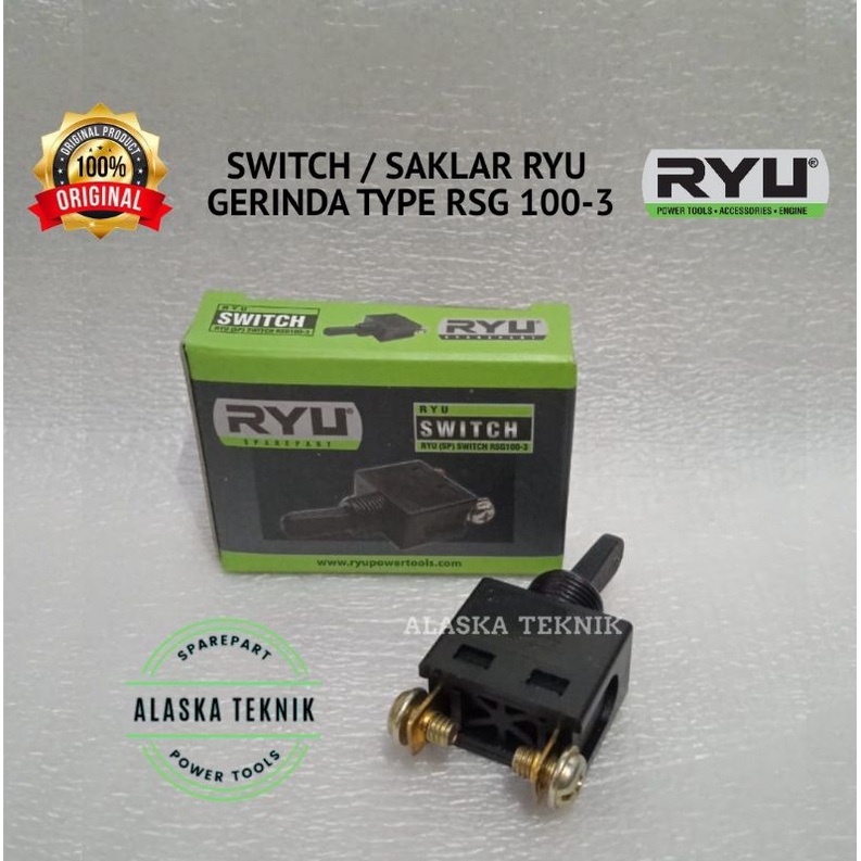 Jual Switch Saklar Mesin Gerinda RYU RSG100-3 / Skakel Gurinda Grinda ...
