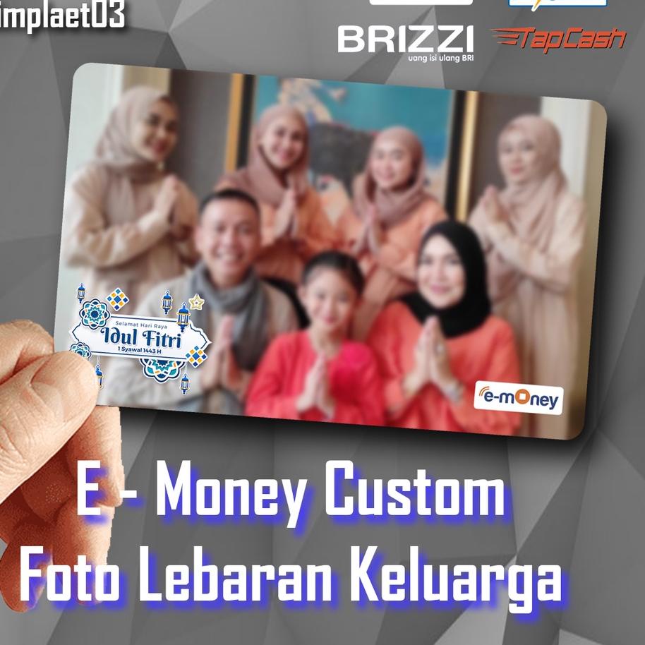 Jual HOT SALE!! Custom Emoney Mandiri Brizzi Flazz Tapcash Hasil Cetak ...