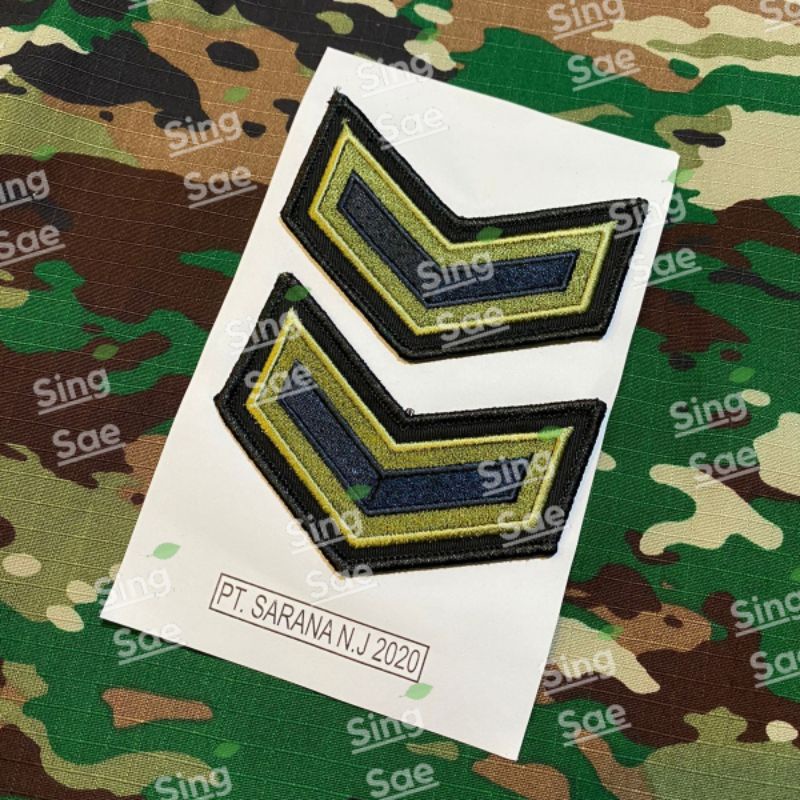 Jual PANGKAT PDL MATRA JATAH TNI TERBARU SERMA SERKA SERTU SERDA PRAKA ...