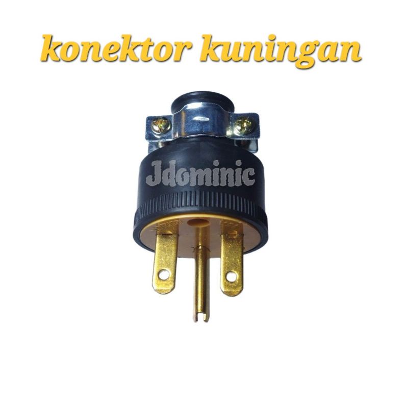 Jual colokan listrik kaki 3 tiga genset jenset setrum ac plug et650 ...