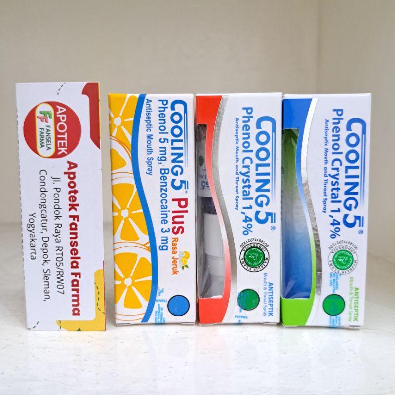 Jual Cooling 5 Spray Cooling Five Plus Cherry Jeruk Obat Semprot Mulut ...