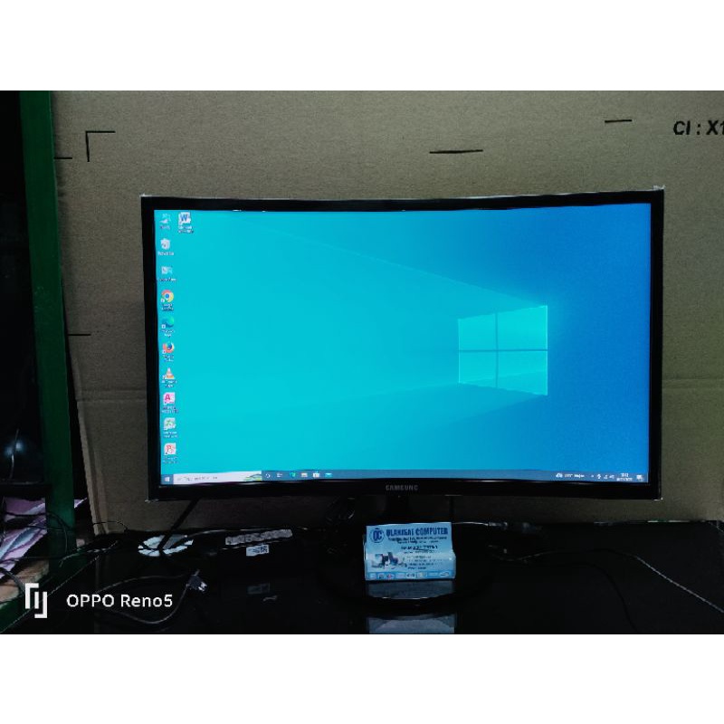 Jual OBRAL MONITOR GEMING LED SAMSUNG C24F390FHE 24INCHI WIDE SCREEN ...