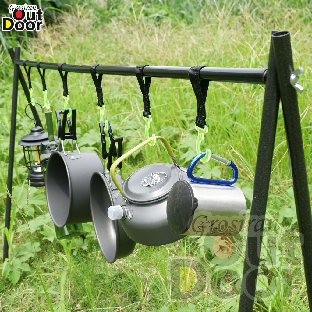 Jual rak besi gantungan palava adv Tripod Hanging Rack | Shopee Indonesia