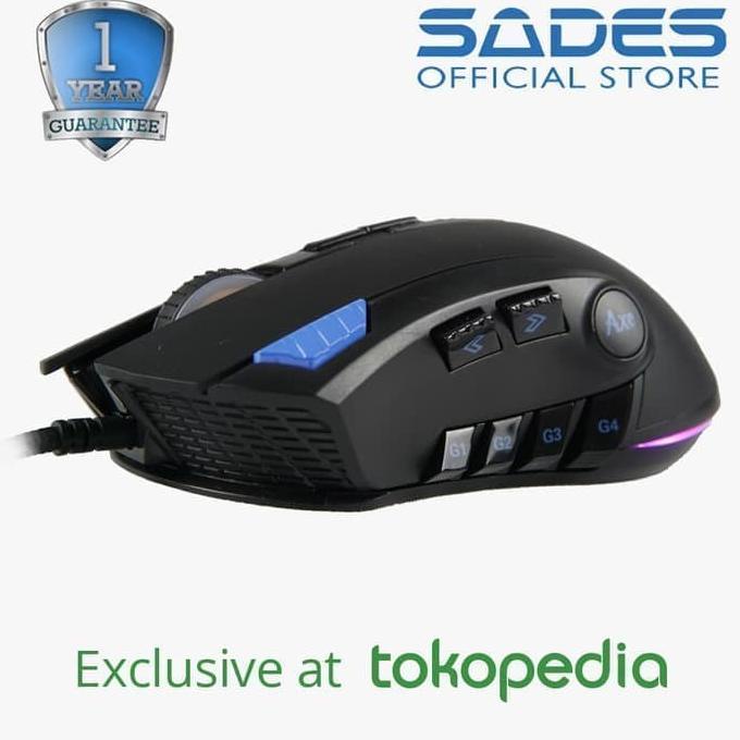 Jual Sades AXE Mouse Gaming RGB | Shopee Indonesia