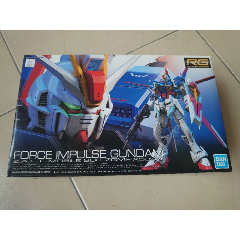 Jual BANDAI RG Force Impulse Gundam - Mobile Suit Gundam Seed Destiny ...