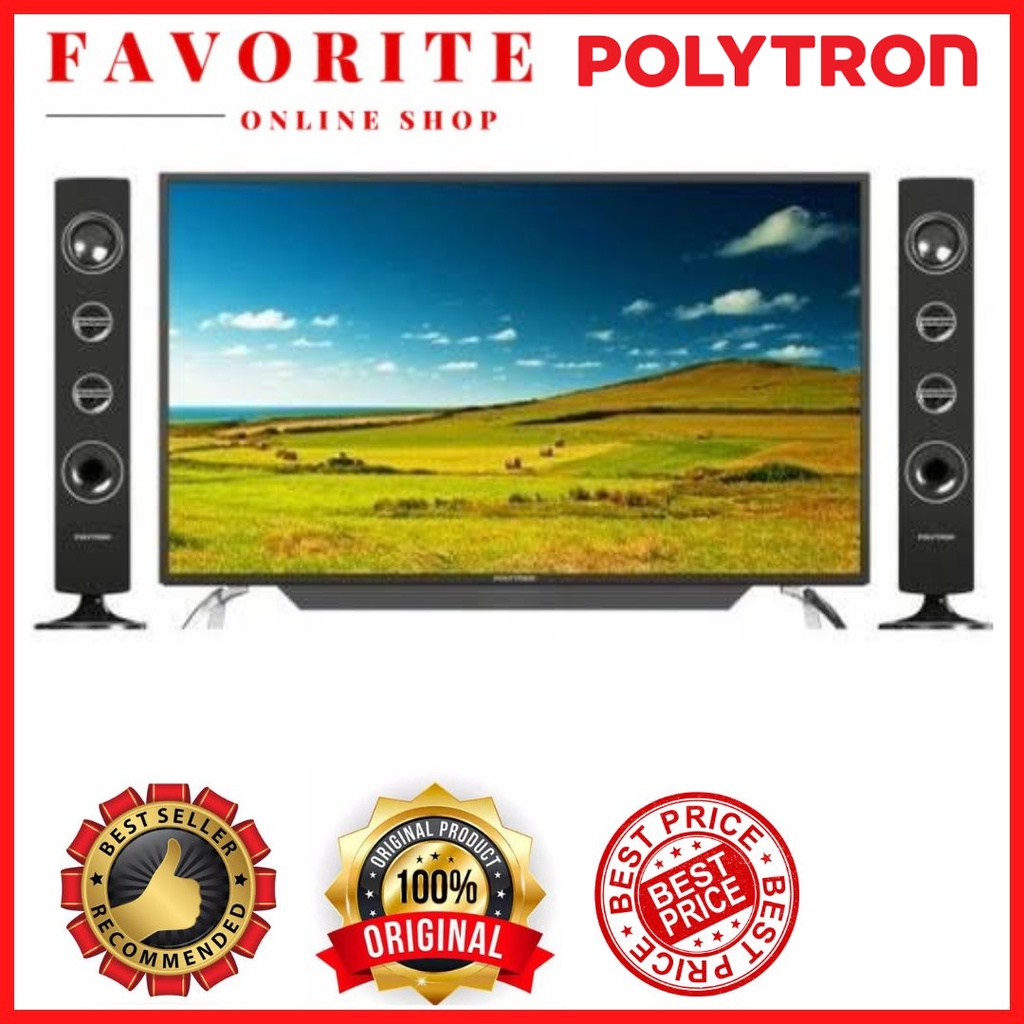 Jual LED POLYTRON TV 43 INCH PLD 43TV1556 TOWER SPEAKER 43 TV 1556 ...