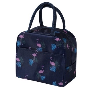 Jual AGG-211 Tas Bekal Makan Model Resleting / Lunch Cooler Bag / Tote ...