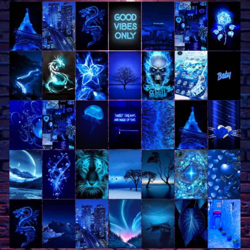 Jual (COD) POSTER AESTHETIC 1 SET (ISI 32 POSTER) | Shopee Indonesia