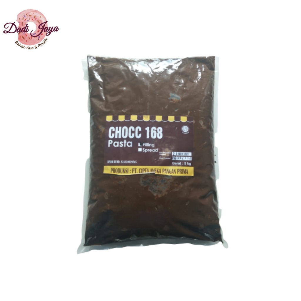 Jual Chocc 168 Pasta Dark Filling (Kemasan Repack 500gr) | Shopee Indonesia