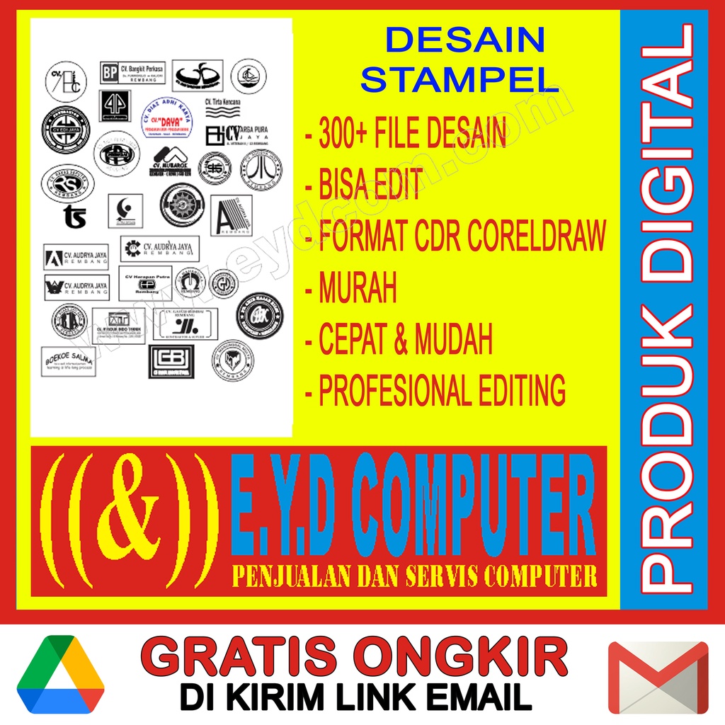 Jual DESAIN STEMPEL FLASH RUNAFLEK KAYU KOLEKSI TEMPLATE STAMPEL DESIGN ...