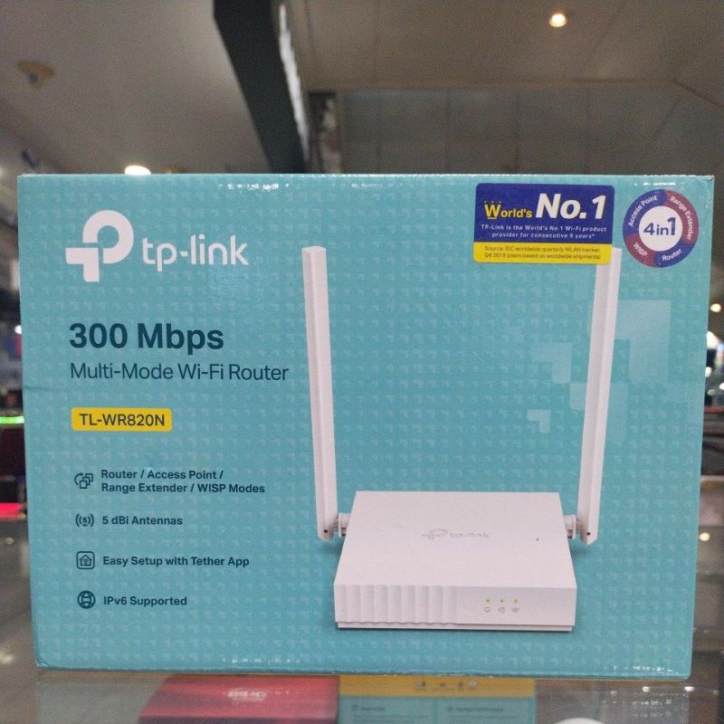 Jual ROUTER TP-LINK TL-WR820N 300MBPS MULTI-MODE WI-FI | Shopee Indonesia